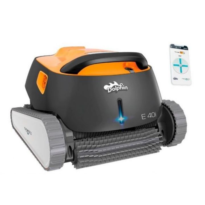 Robot piscine Dolphin série E 40i - Connecté - Distripool - Dolphin